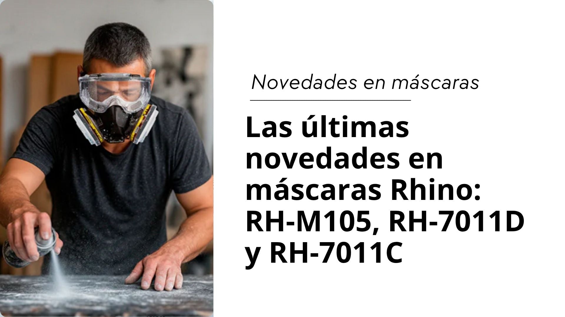 Las últimas novedades en máscaras Rhino: RH-M105, RH-7011D y RH-7011C ...